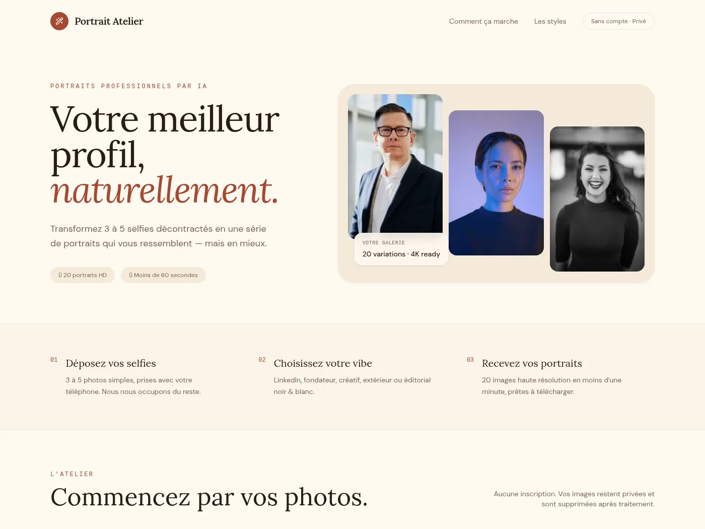 AI Portrait Studio