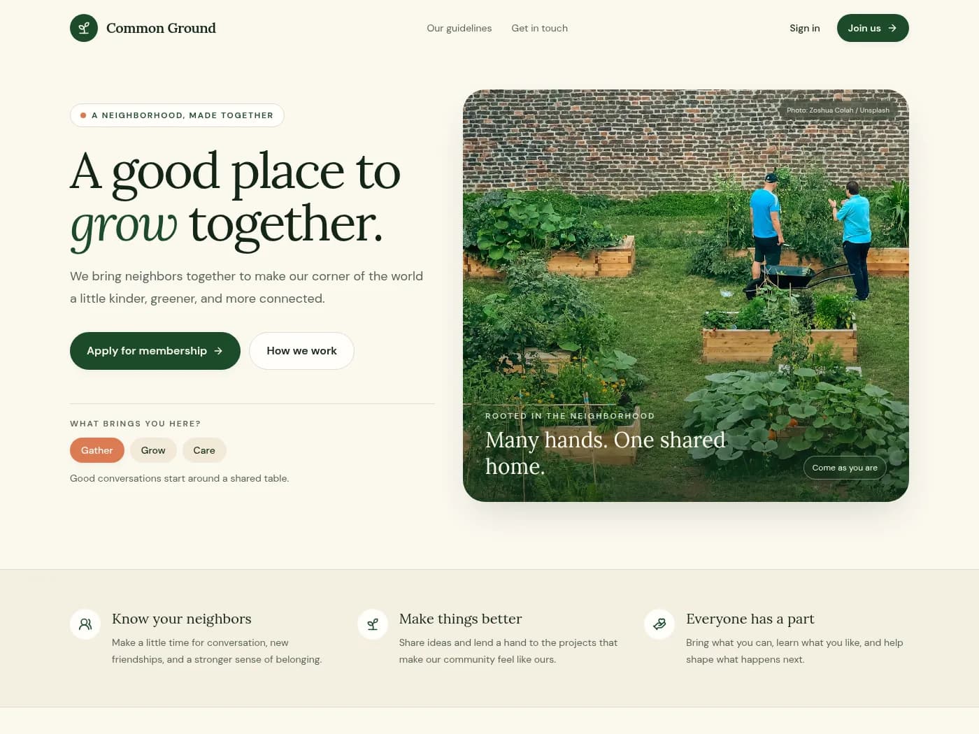 Community Connect Portal
