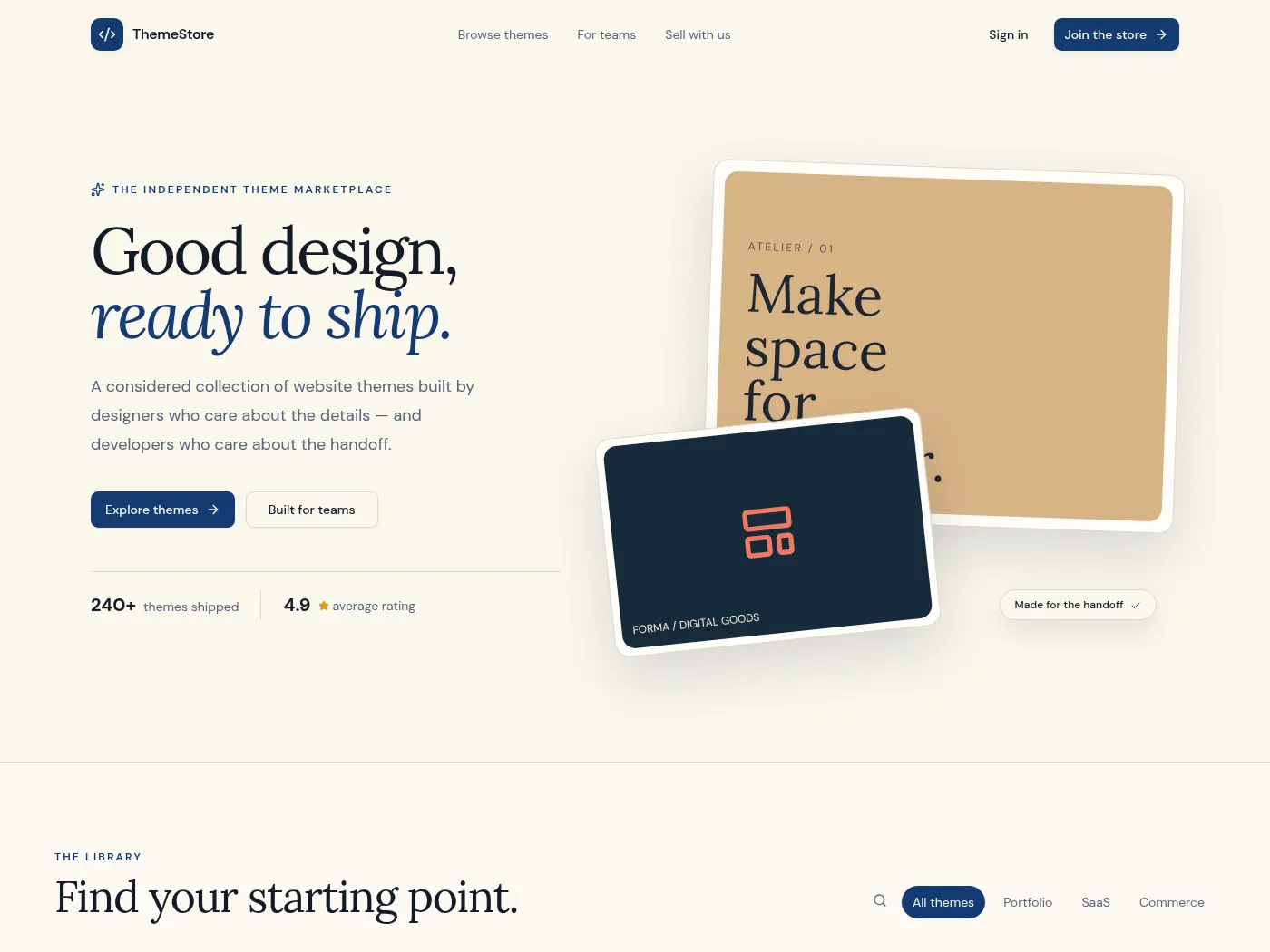 ThemeStore Platform