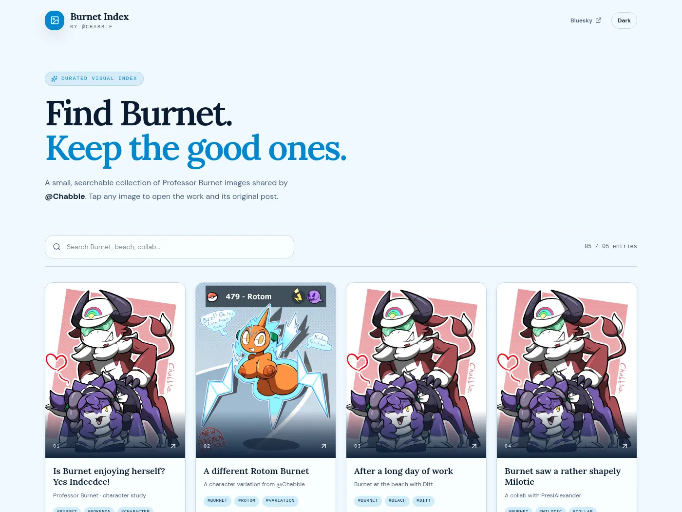 Burnet Image Finder