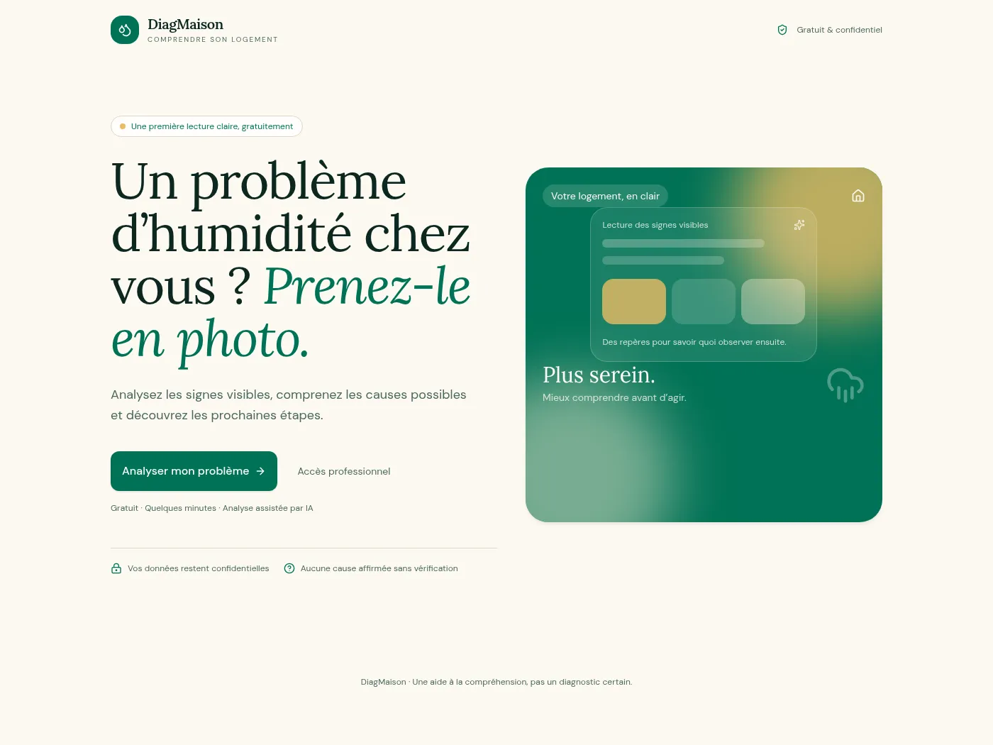 DiagMaison Web App