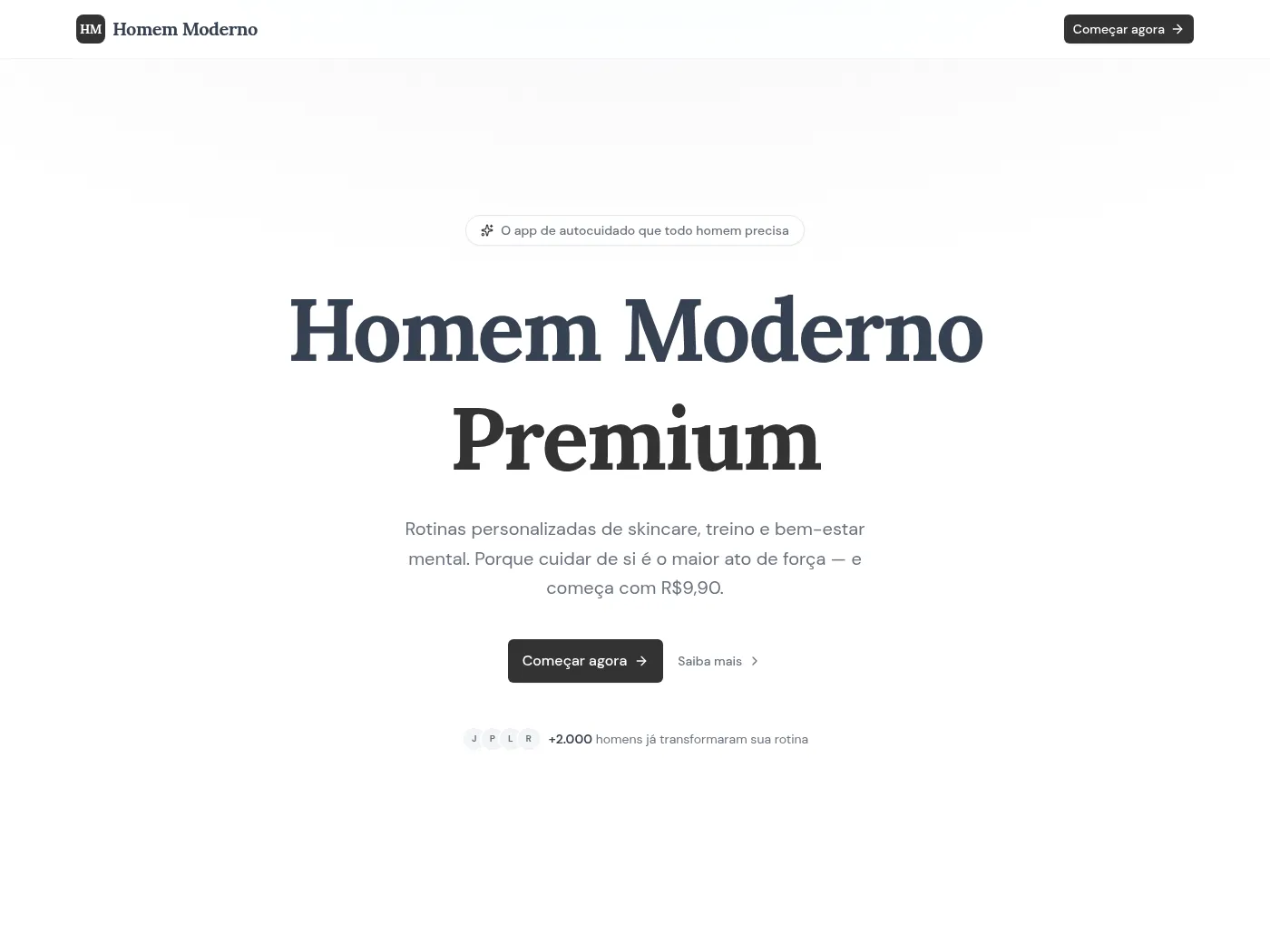 Homem Moderno Premium