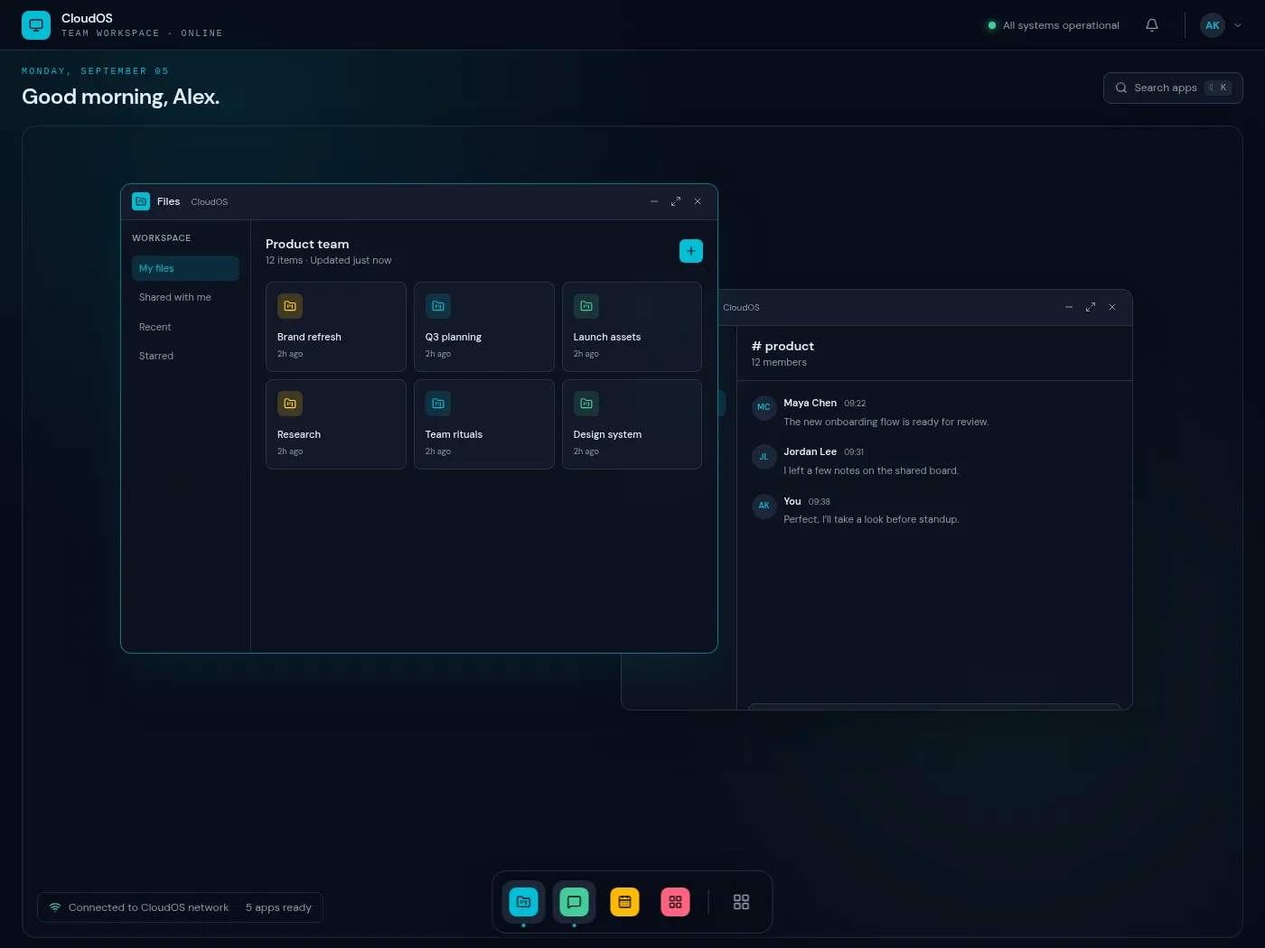 CloudOS Simulator