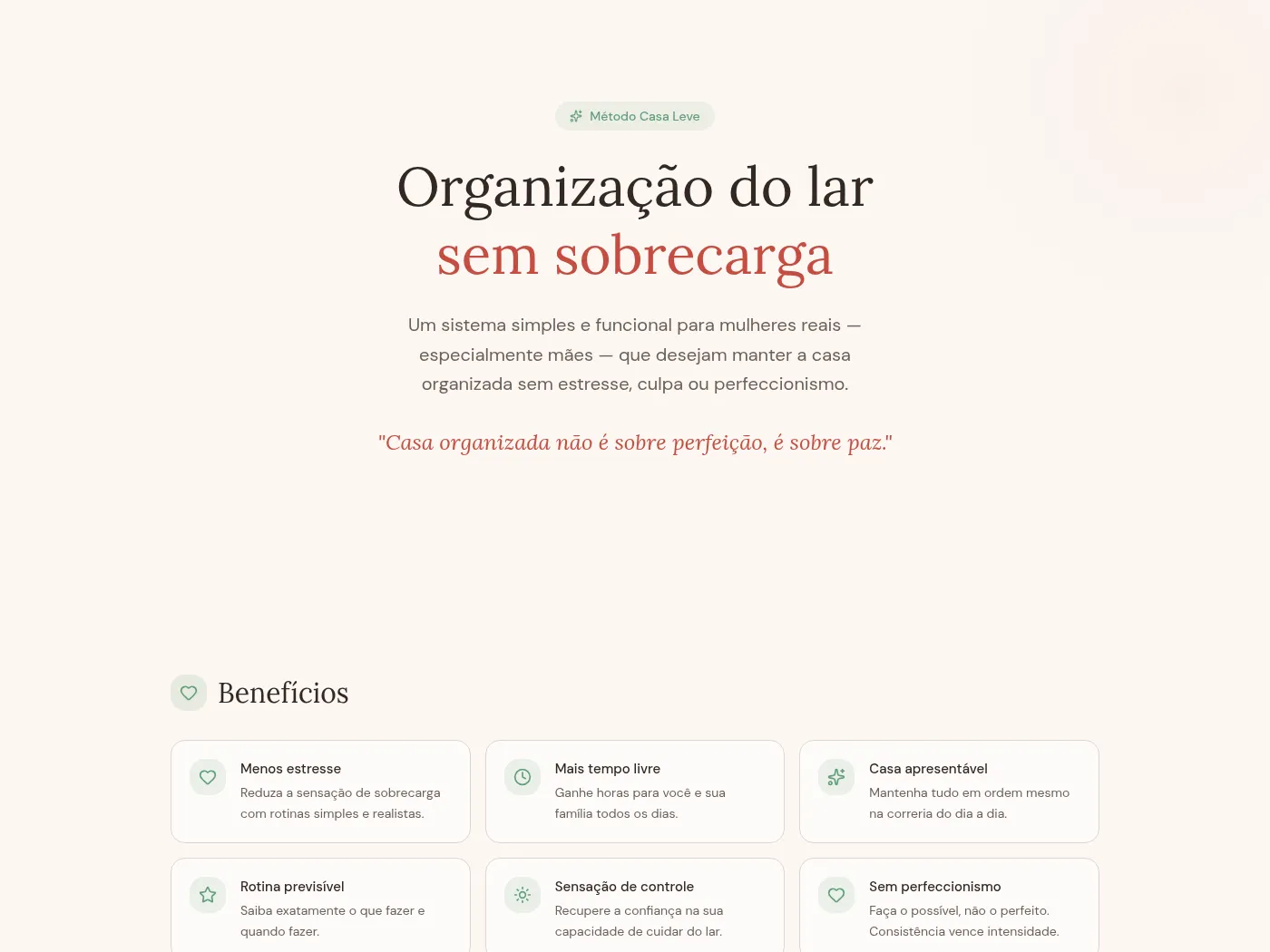 Casa Leve Organizer