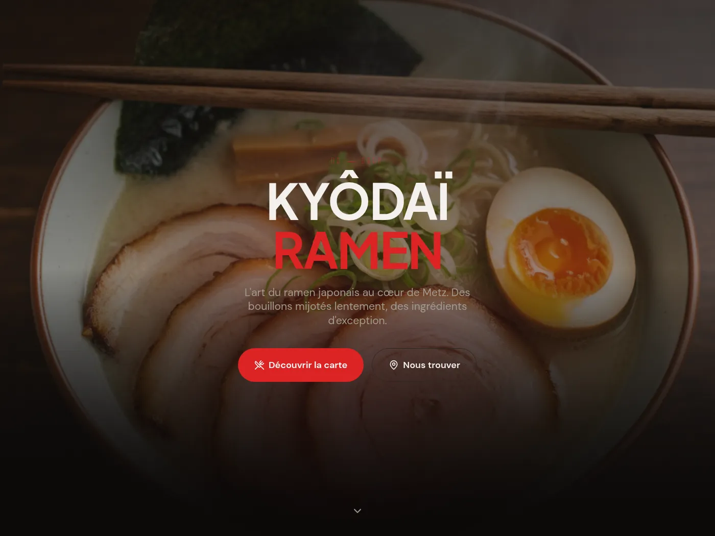 Kyôdaï Ramen Revamp