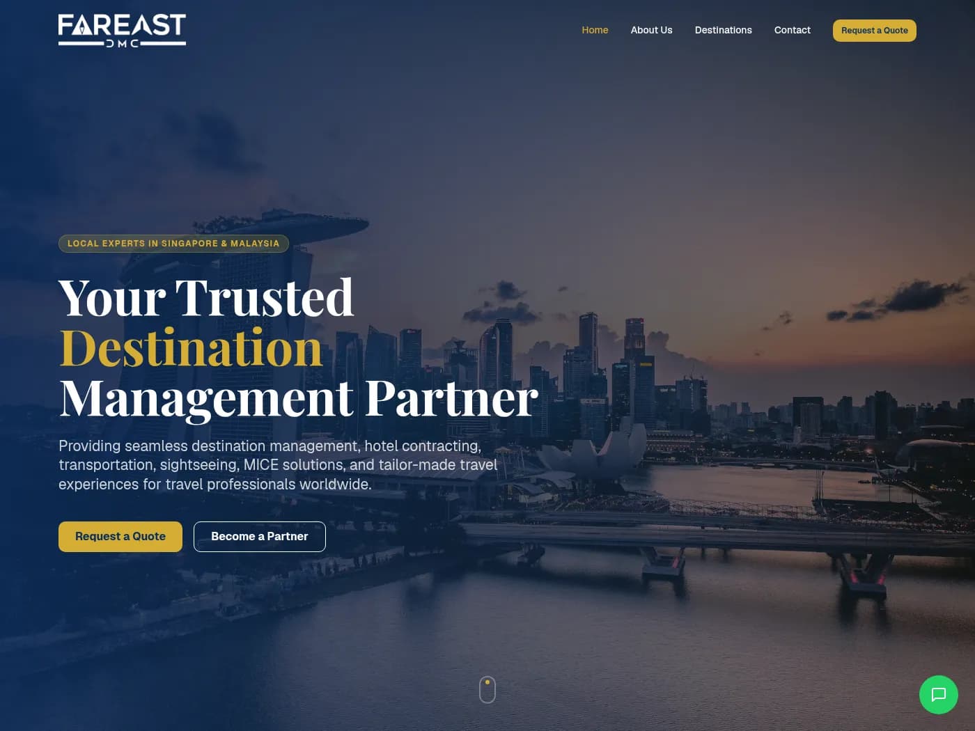 Far East DMC Website