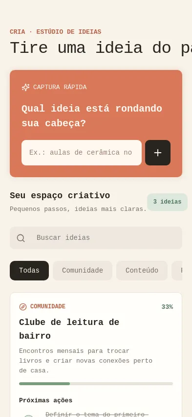 Cria Mobile App
