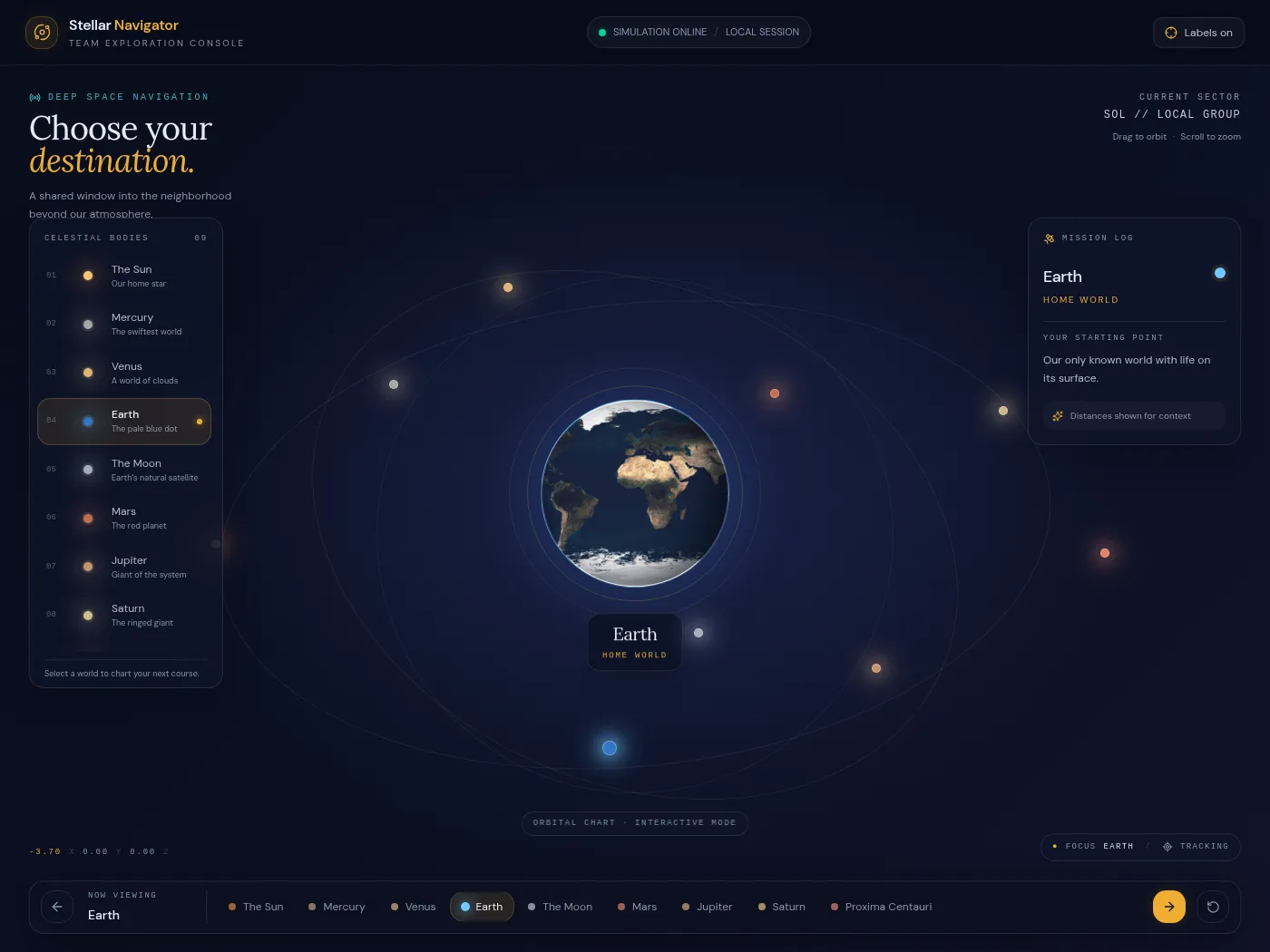 Stellar Navigator