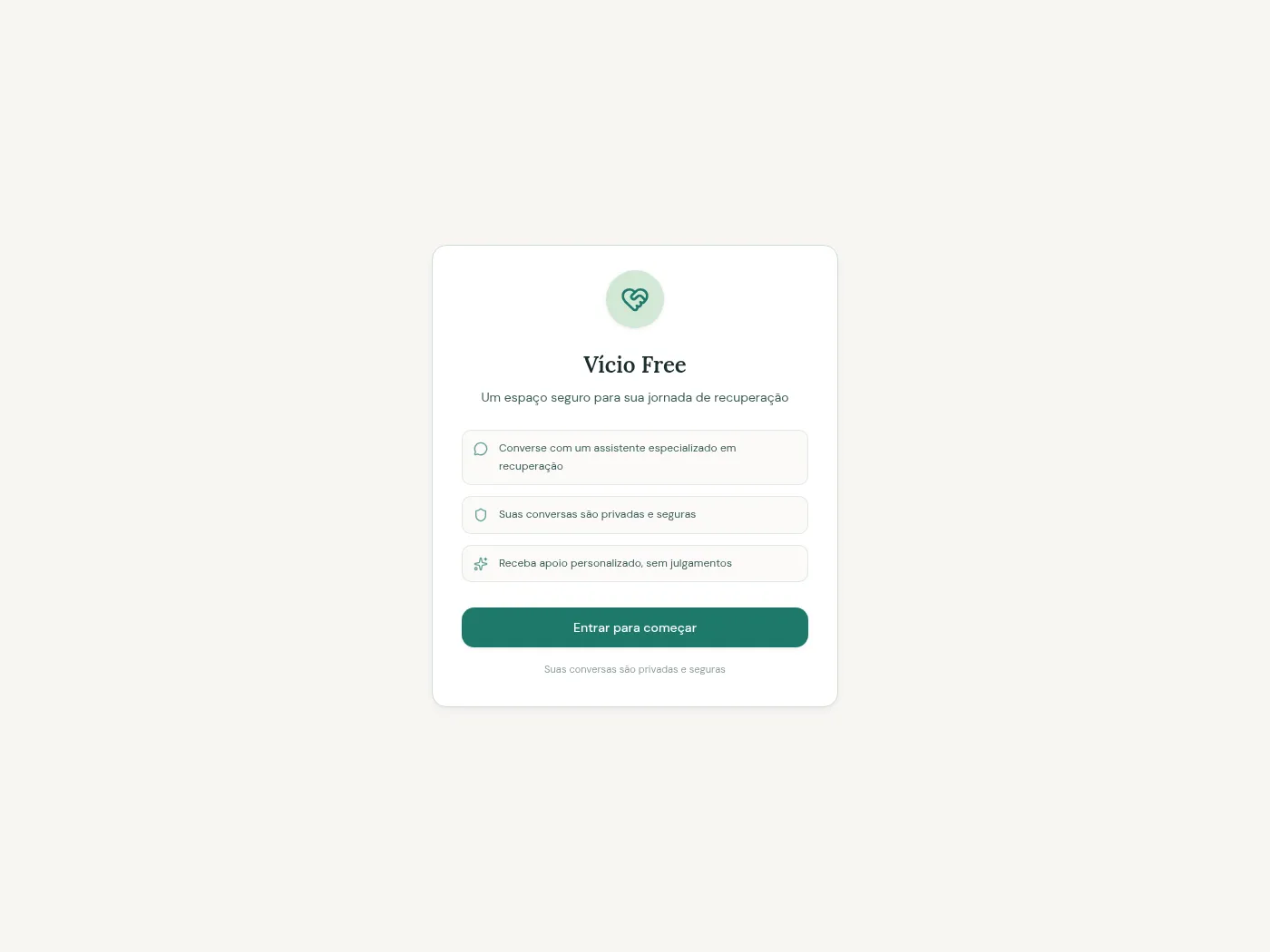 Vício Free Support