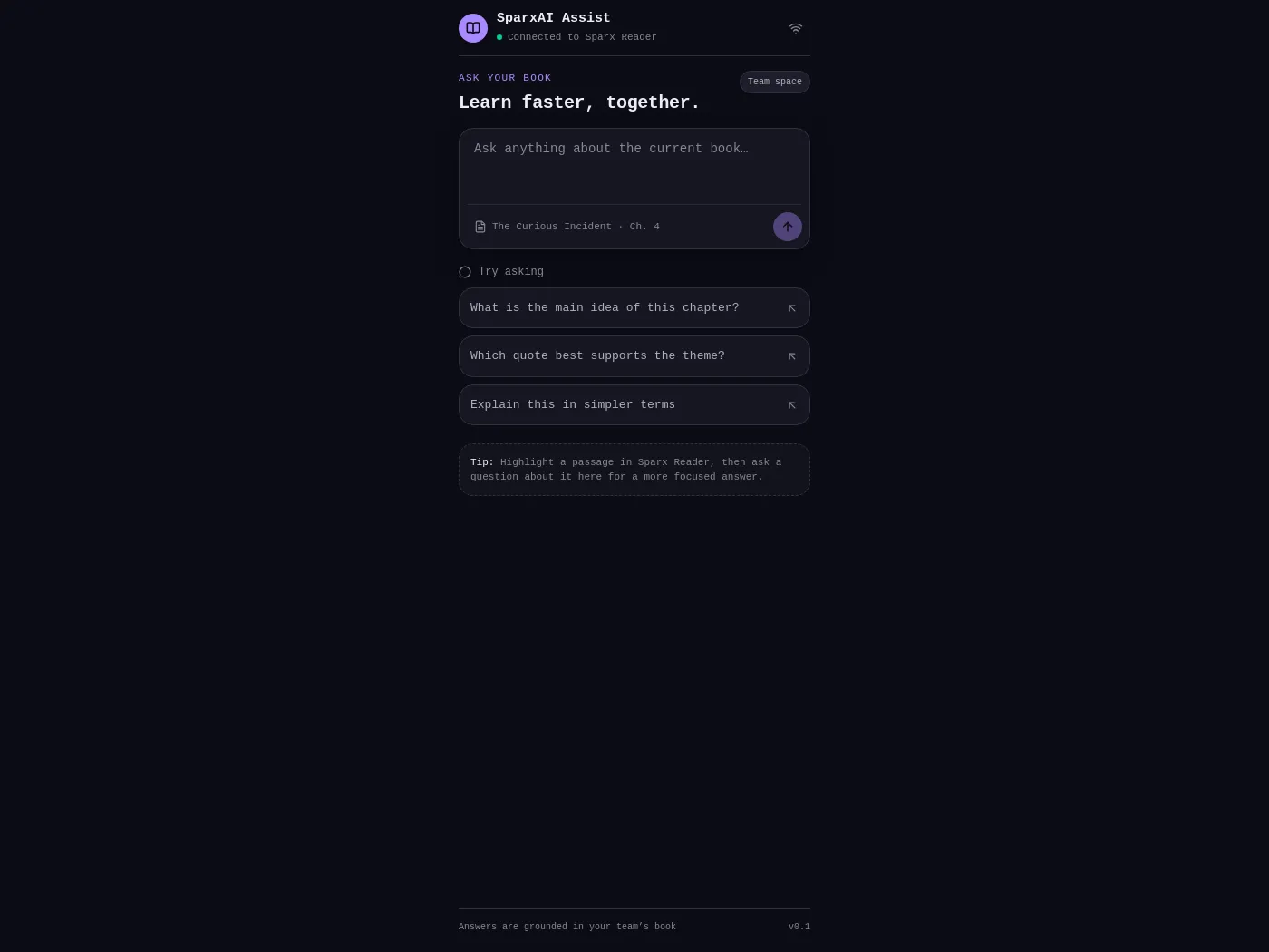 SparxAI Assist Extension