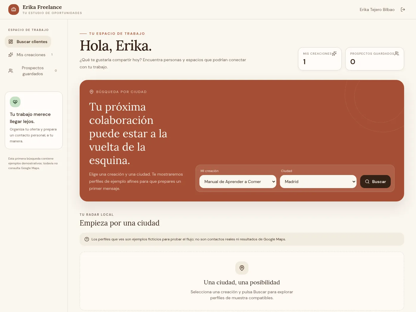Erika Freelance Connect