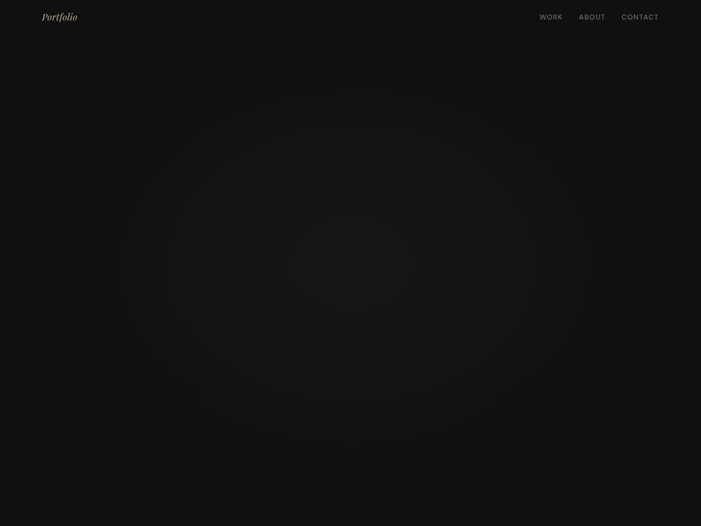 Portfolio Redesign