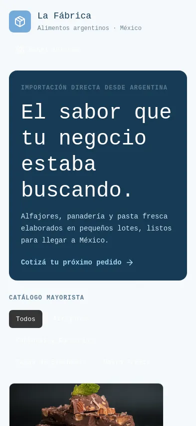 Gestión PyME Alimentaria App