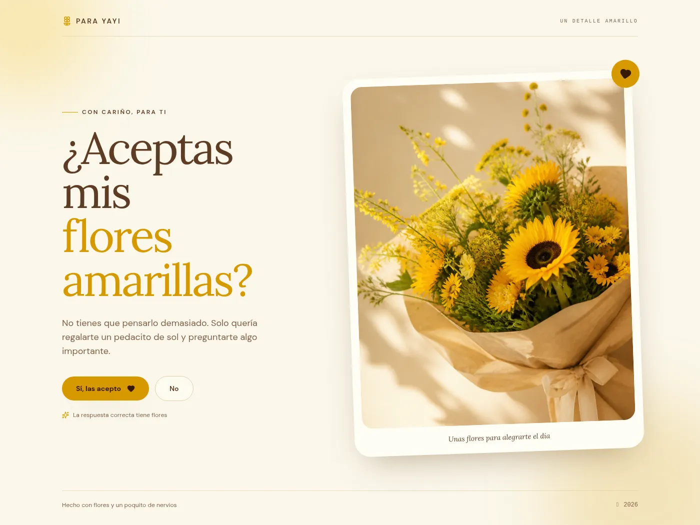 Flores Amarillas Web