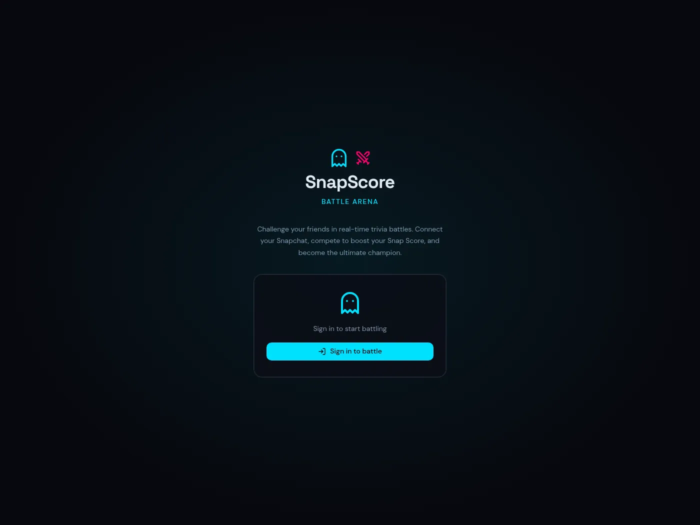SnapScore Battle Arena