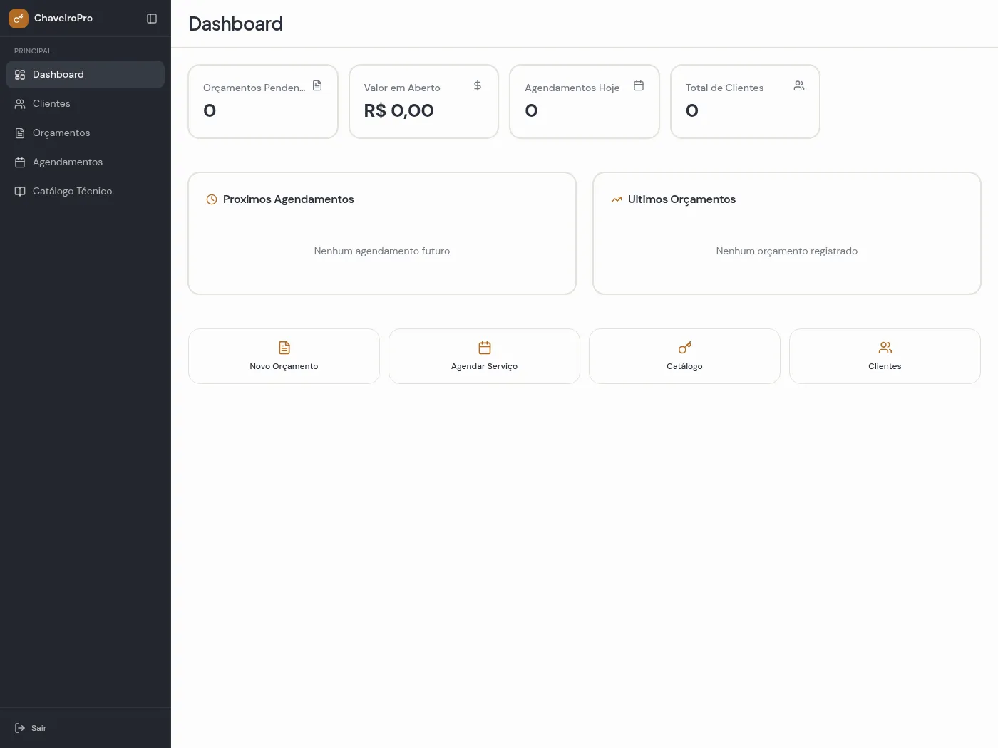 ChaveiroPro Manager