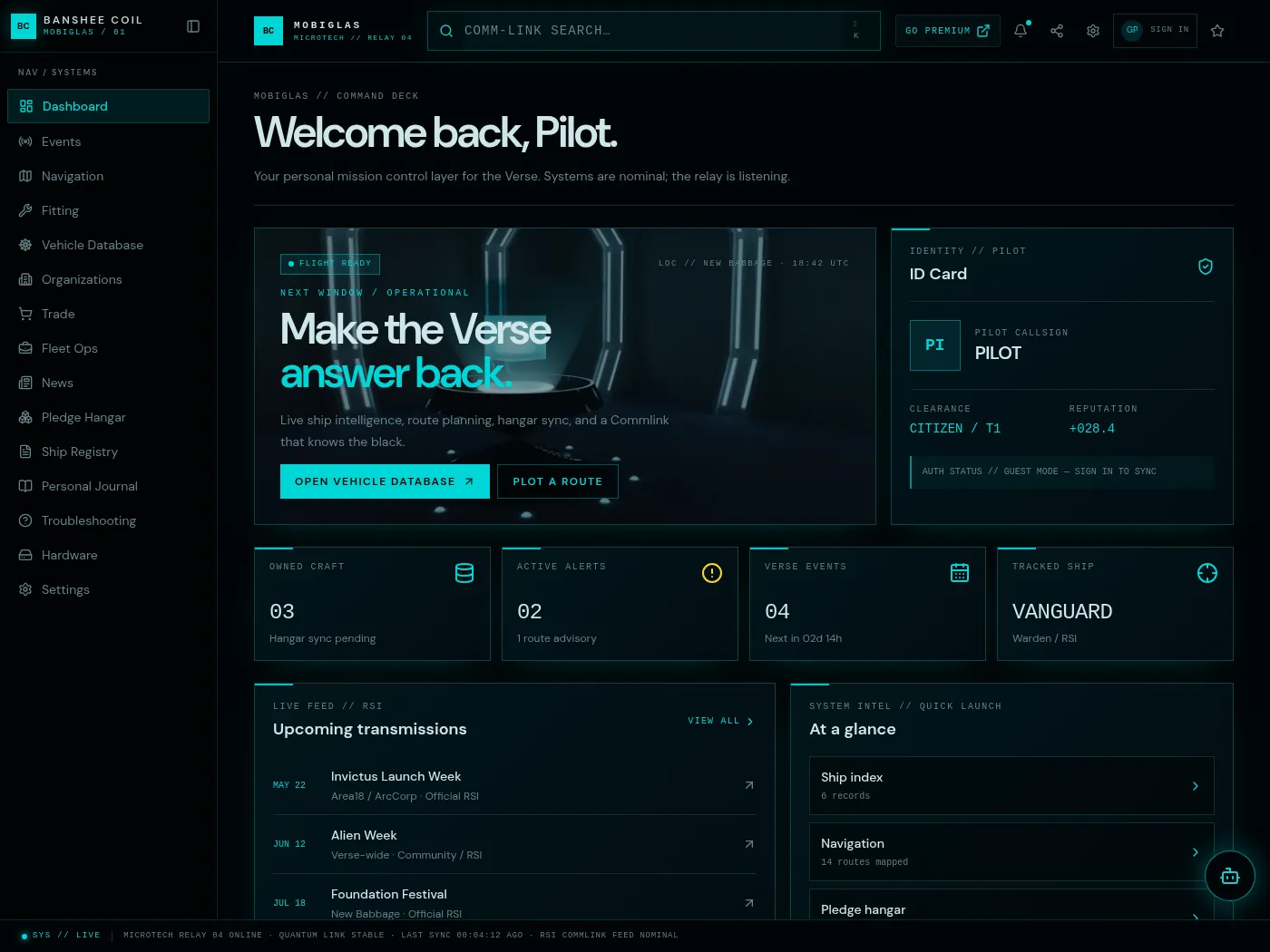 Banshee Coil Mobiglas
