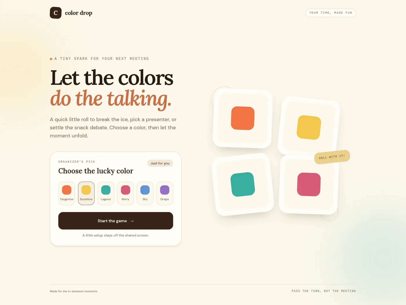 Color Dice Rigger