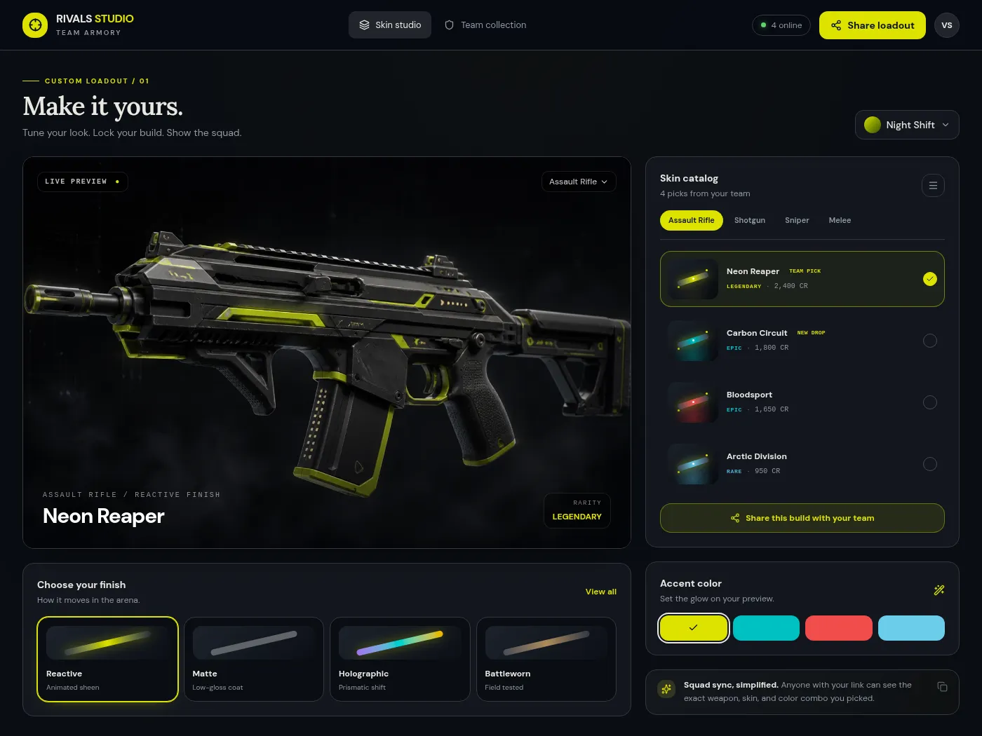 Rivals Skin Studio