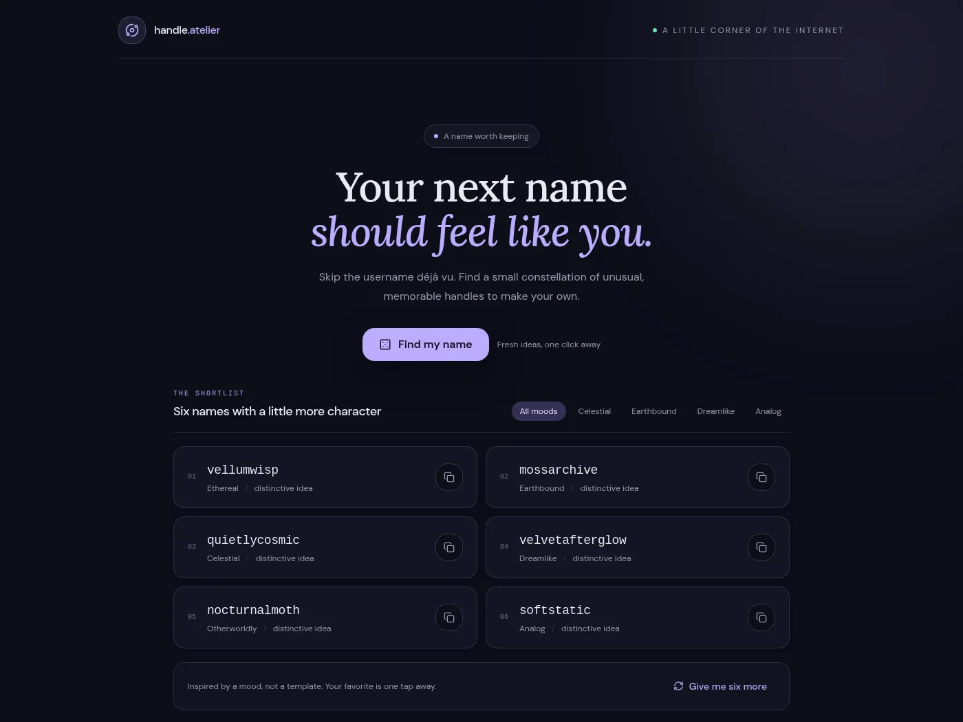 Rare Discord Name Finder