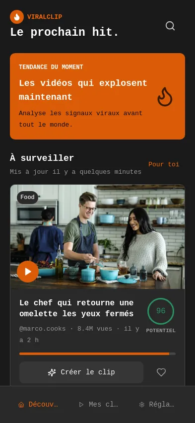 ViralClip Poster