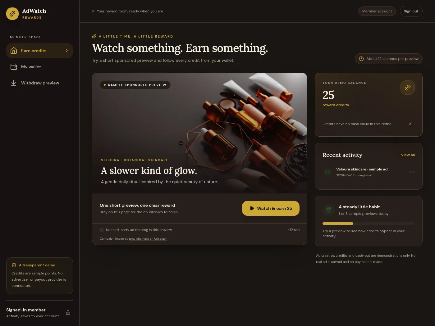 AdWatch Rewards
