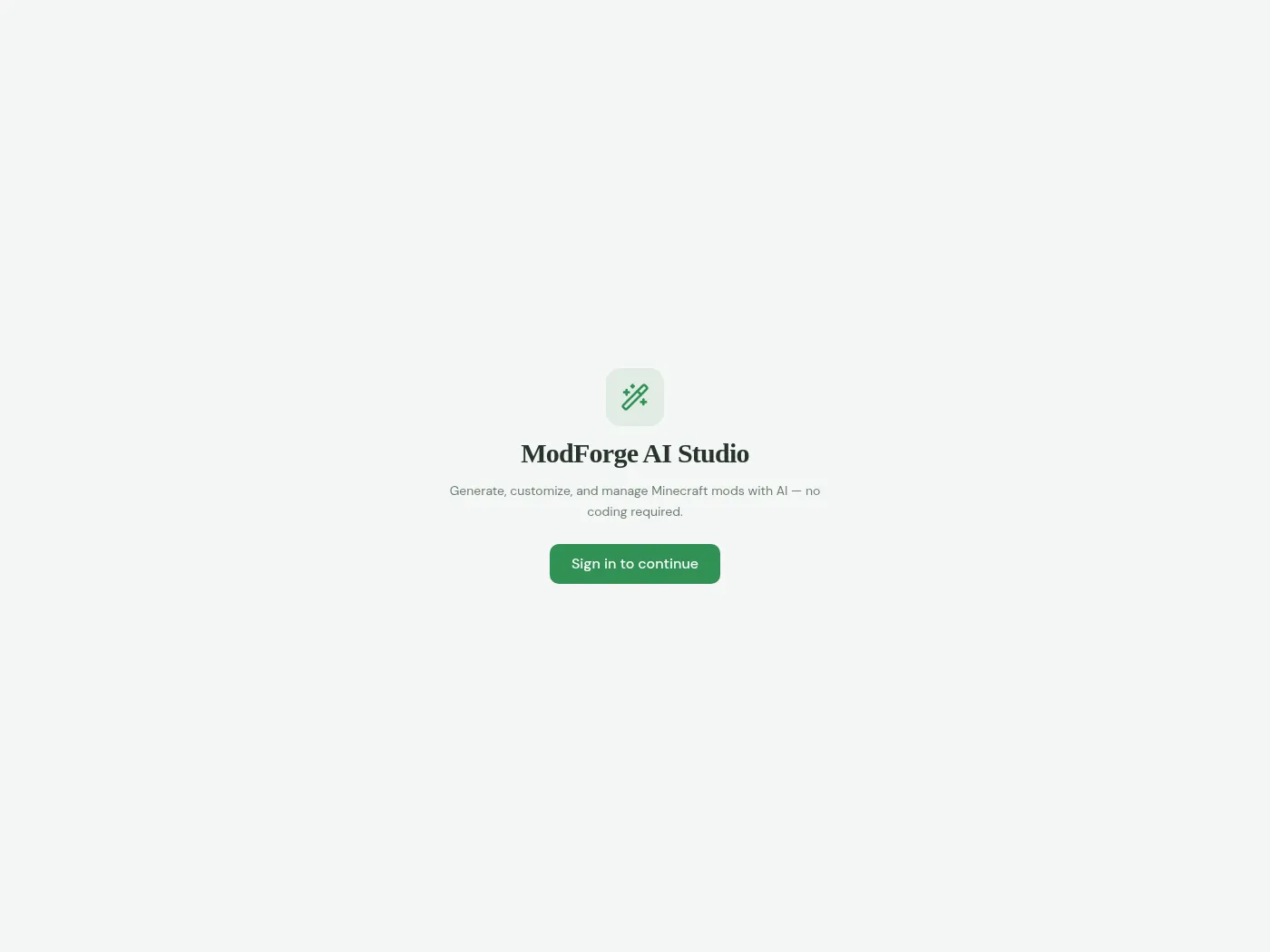 ModForge AI Studio