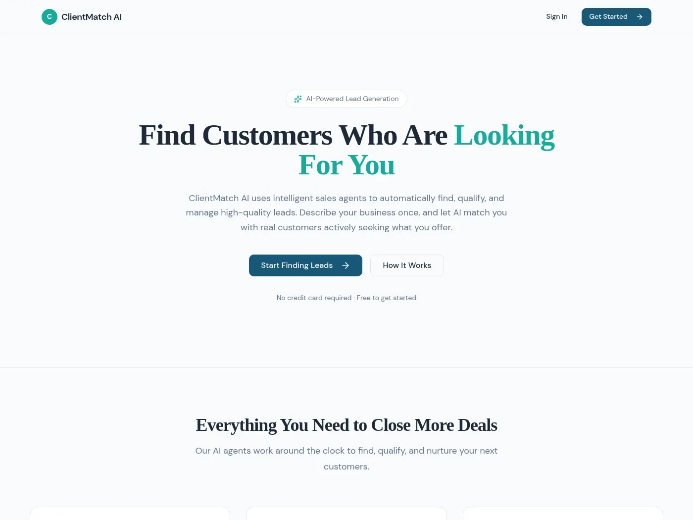 ClientMatch AI