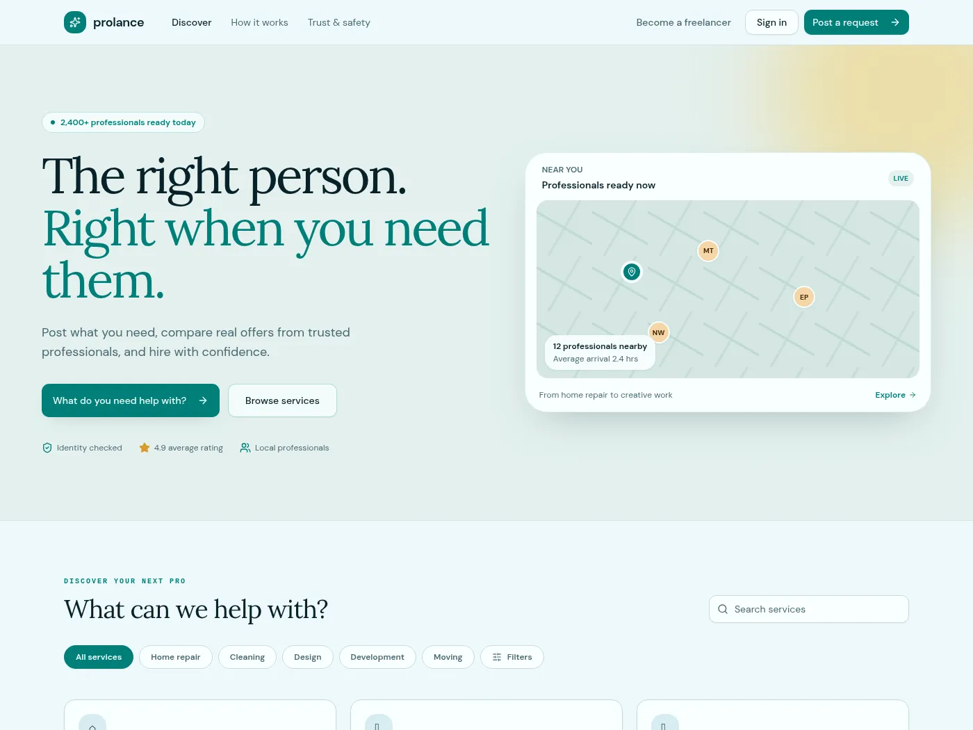 Prolance Marketplace