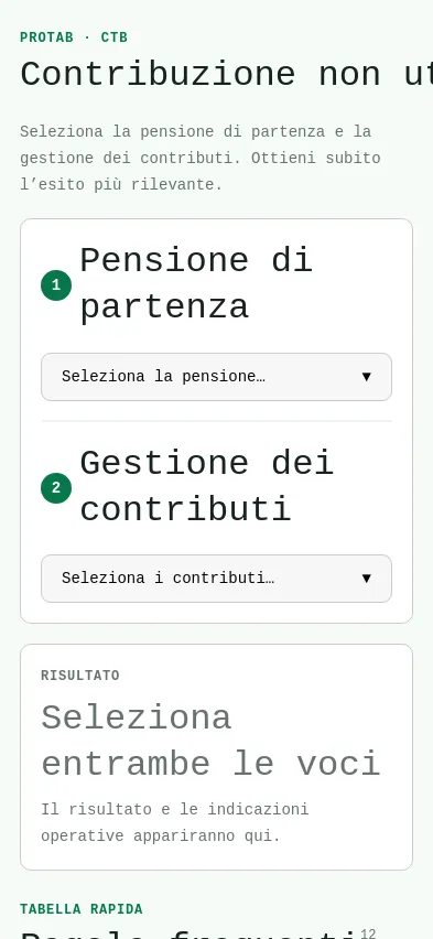 ProTab Mobile UI