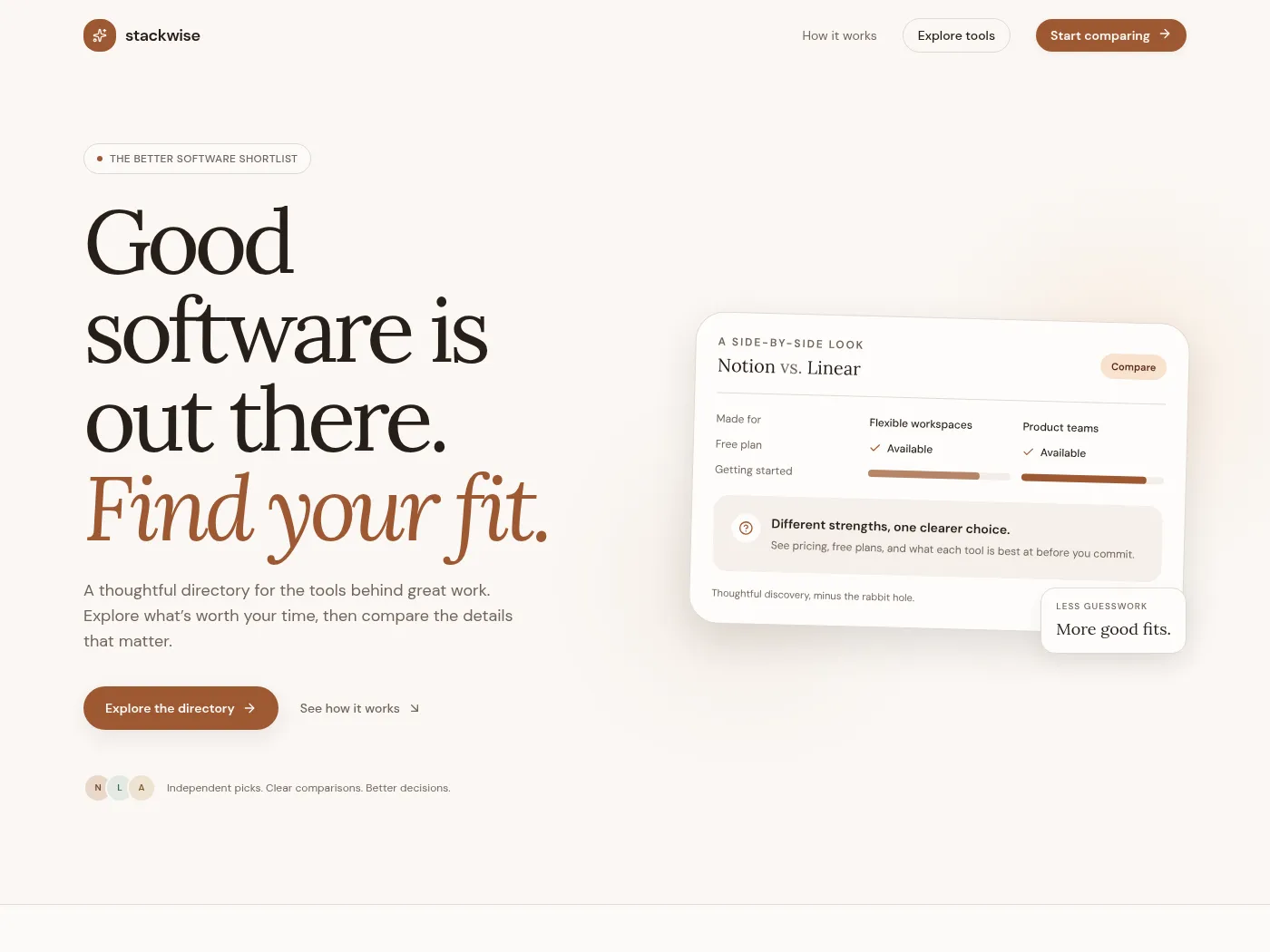 SaaS Finder & Comparator