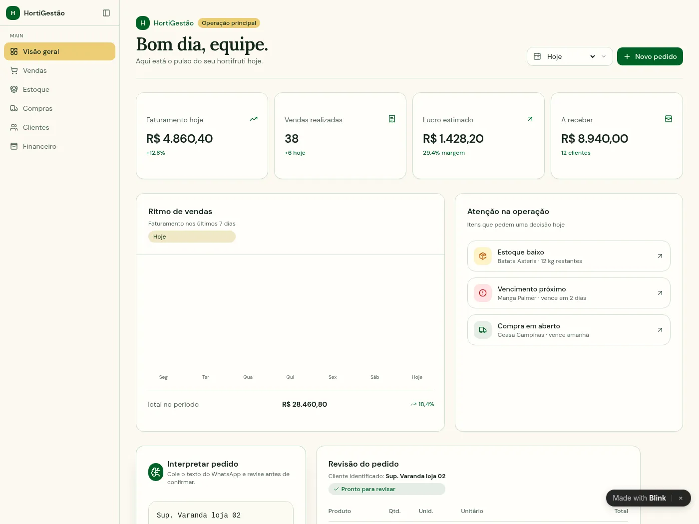 HortiGestão SaaS Suite
