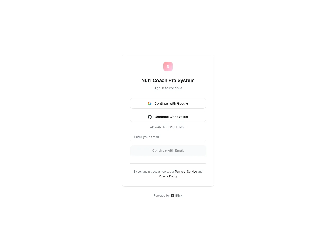 NutriCoach Pro System