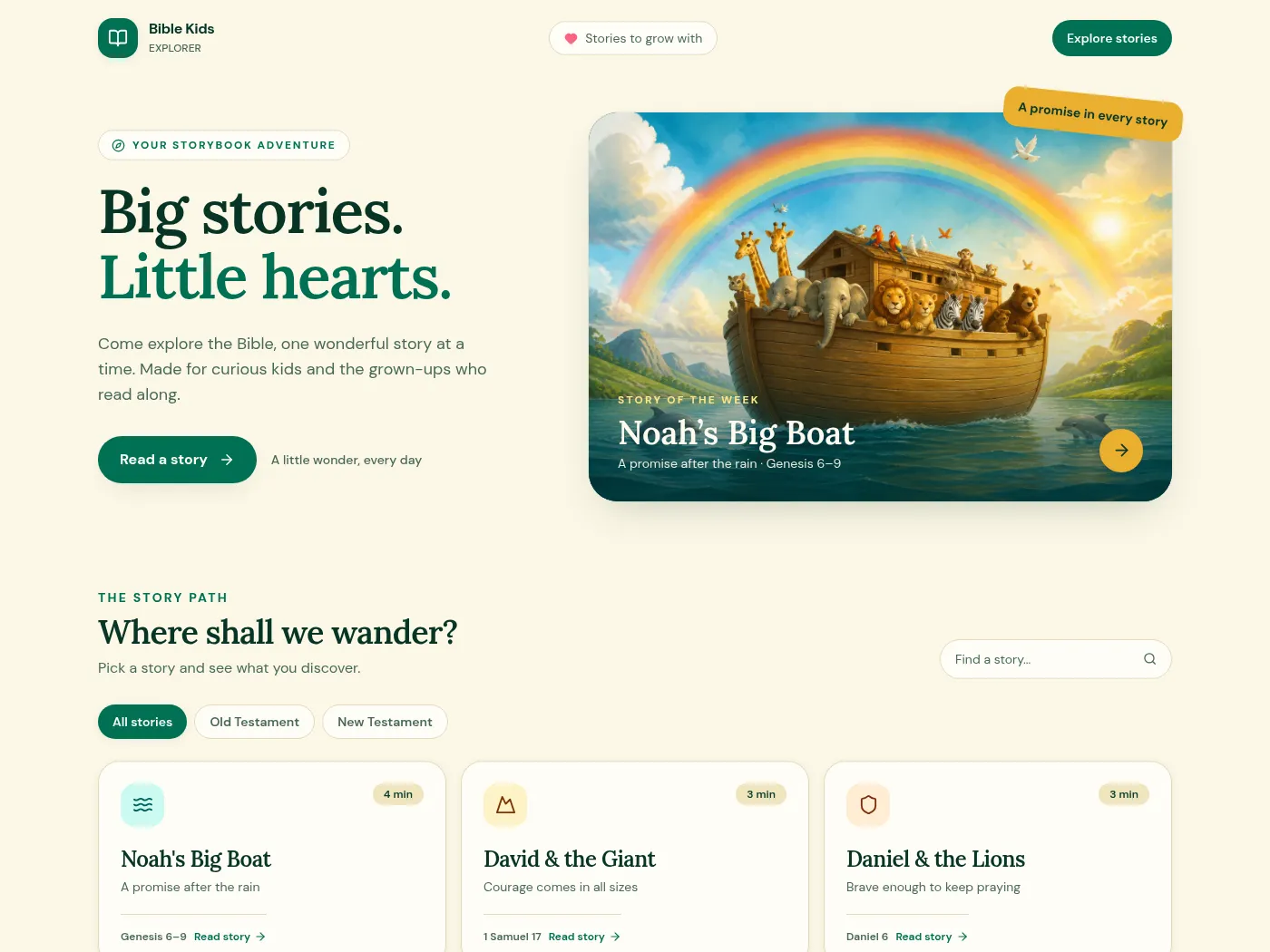 Bible Kids Explorer