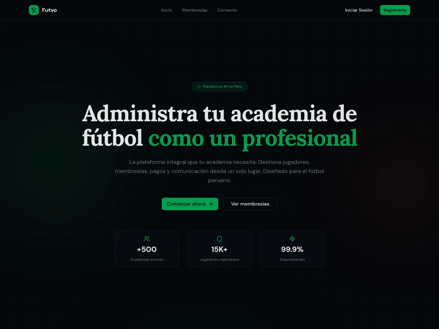 Futvo Membresías Pro