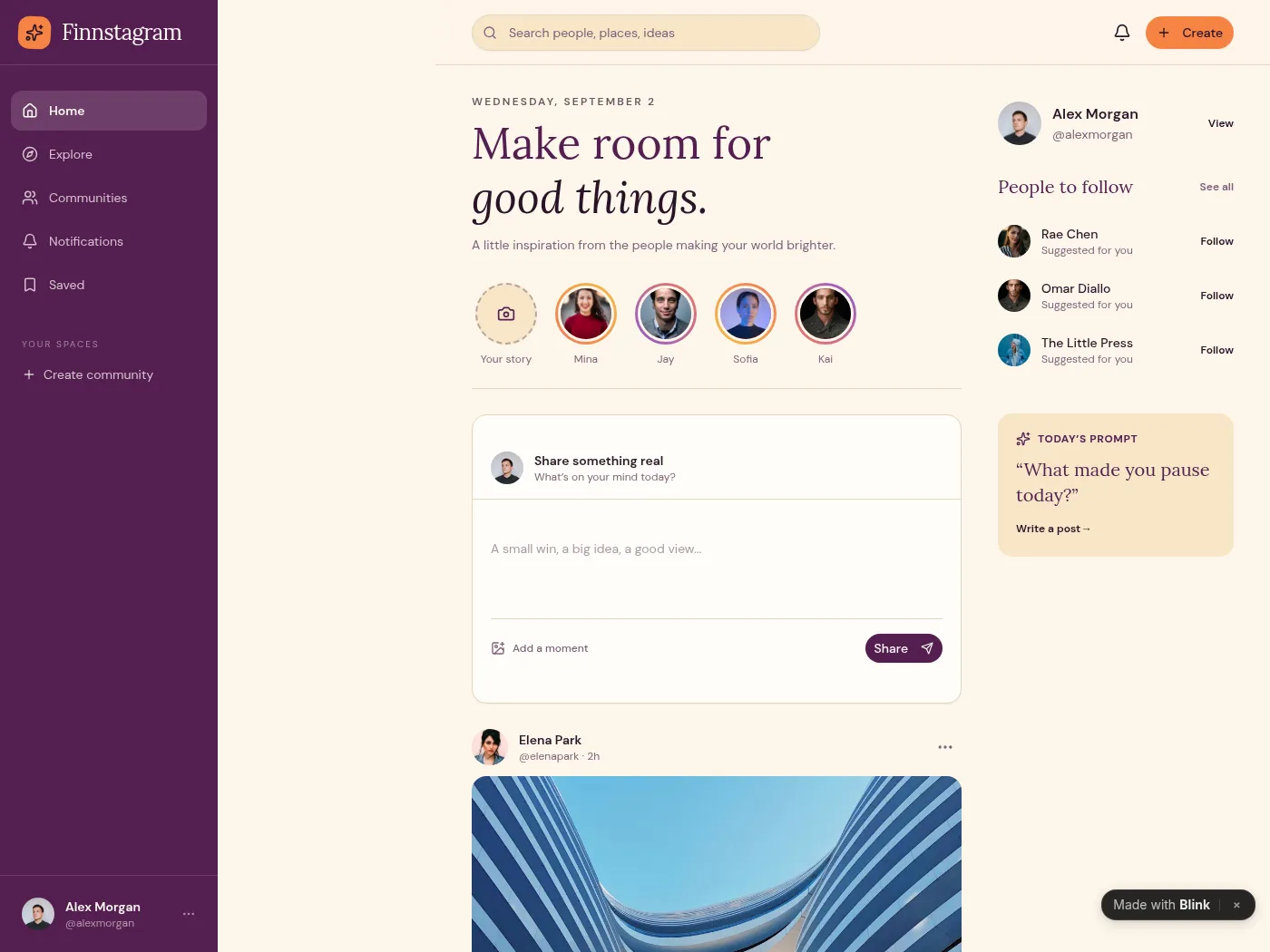Finnstagram Social Hub