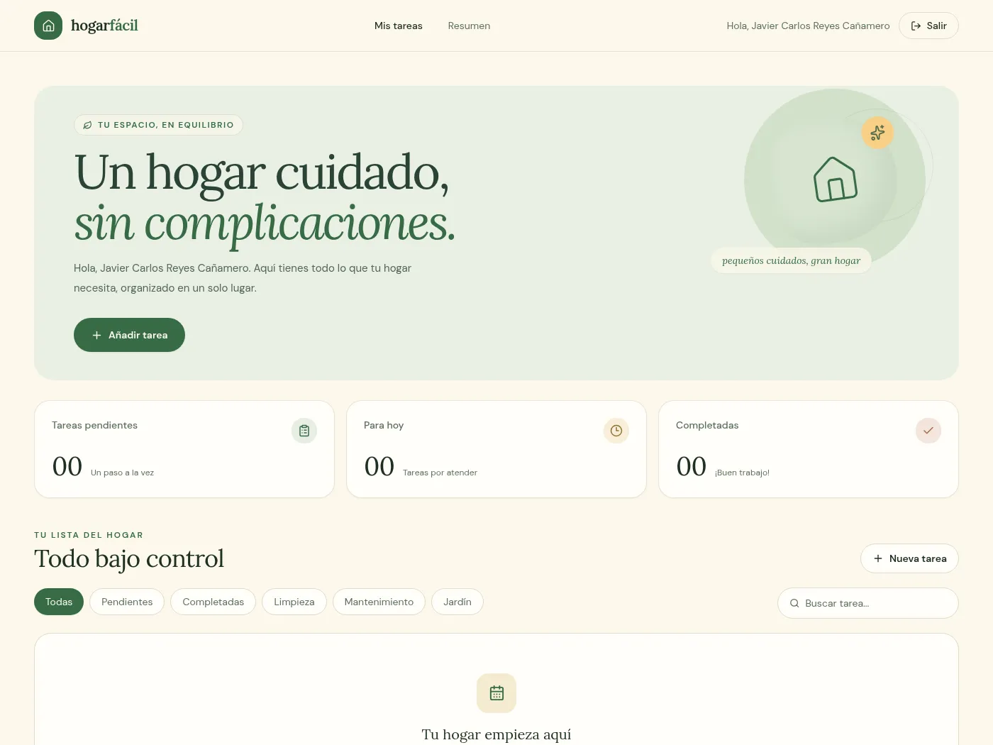 HogarFacil App