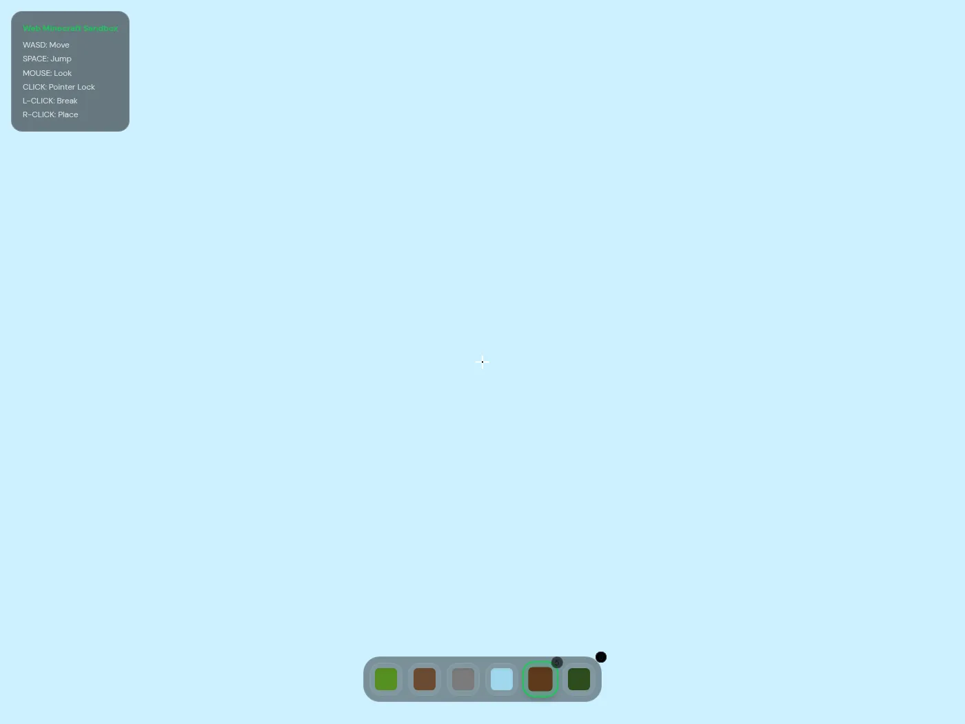 Web Minecraft Sandbox