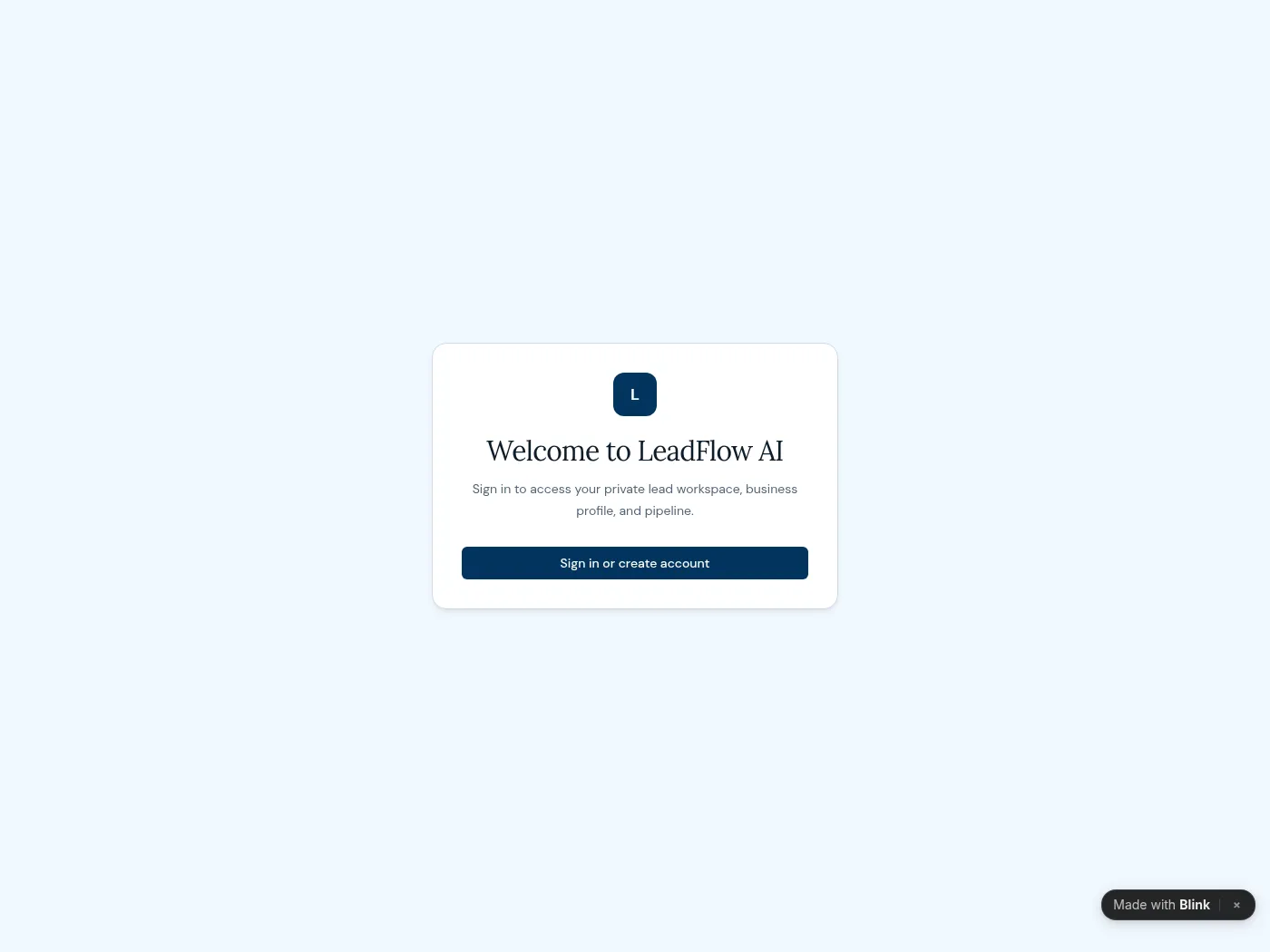 LeadFlow AI