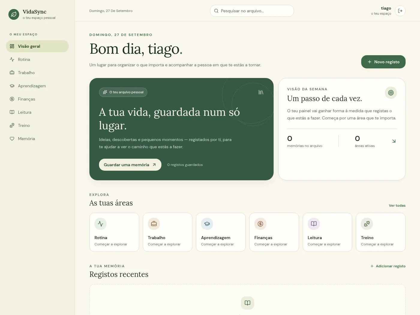 VidaSync Dashboard