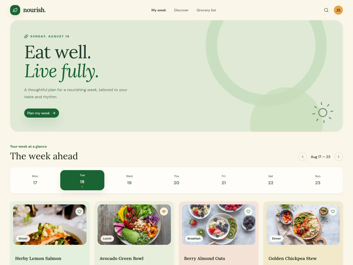 Smart Meal Planner
