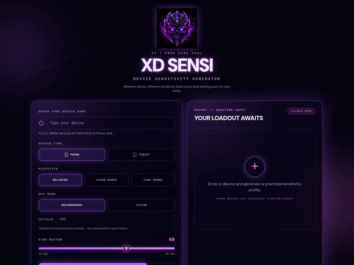 XD Sensi