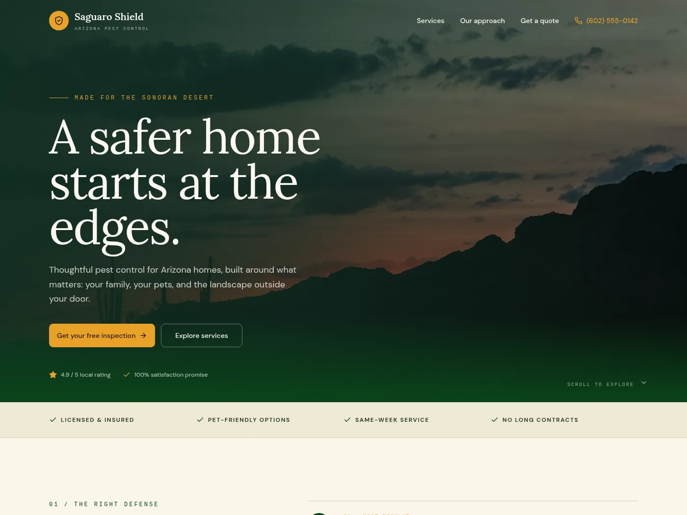 Arizona Pest Control Site