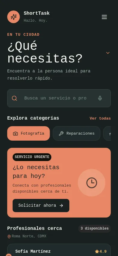 ShortTask Connect