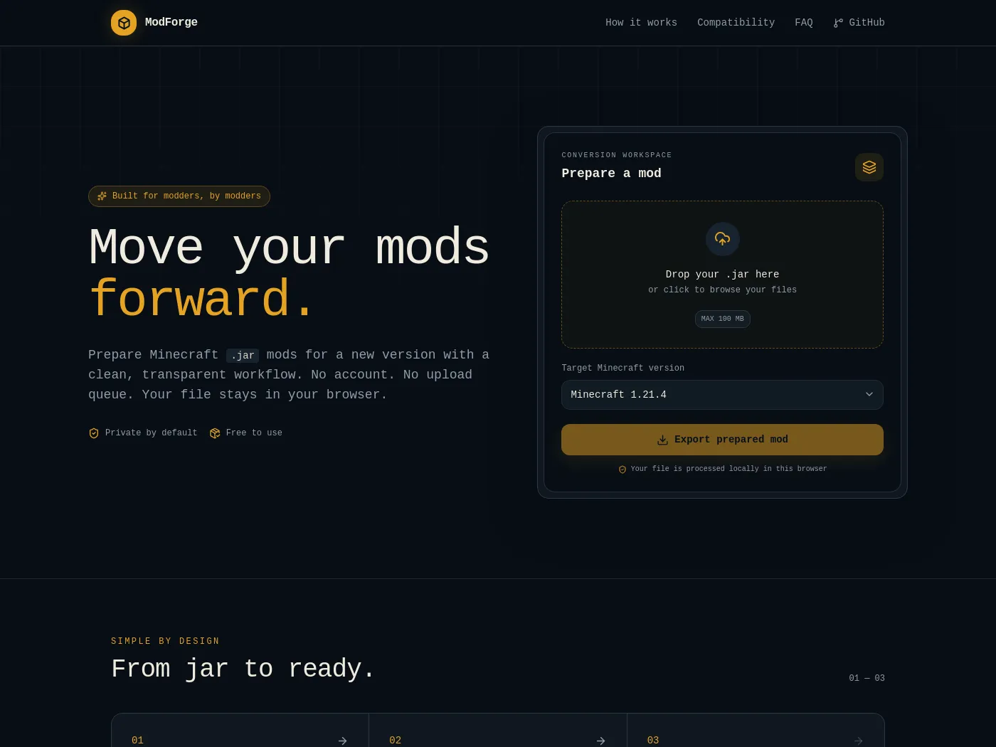Minecraft Mod Converter