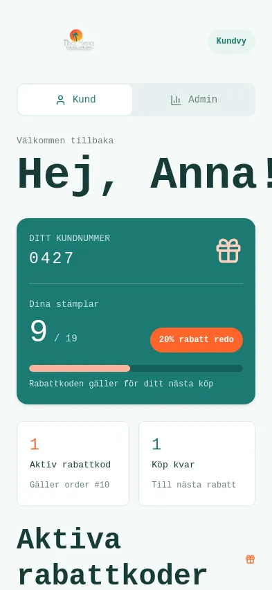 Thaimera Stämpelkort