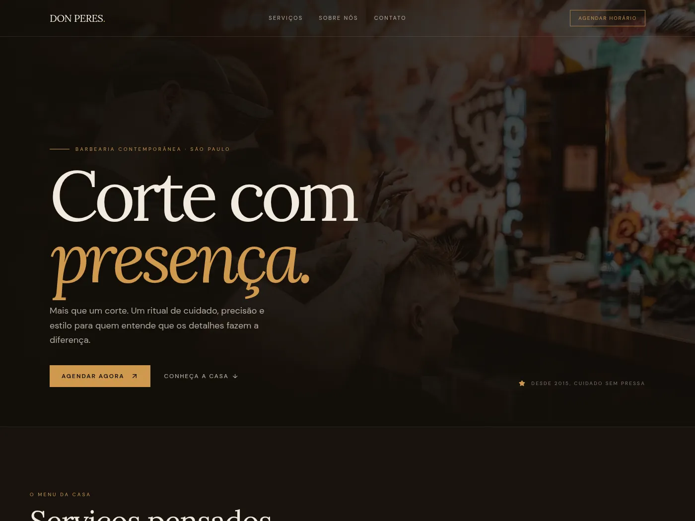 Don Peres Barber Site