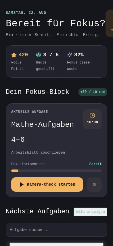 ADHS Focus Buddy