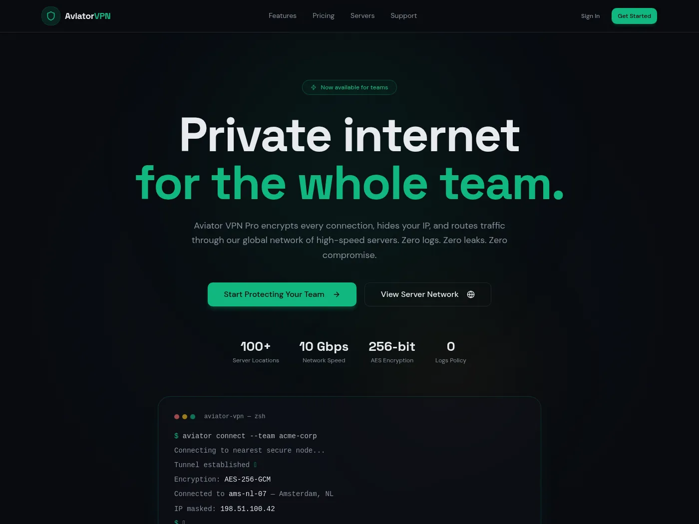 Aviator VPN Pro