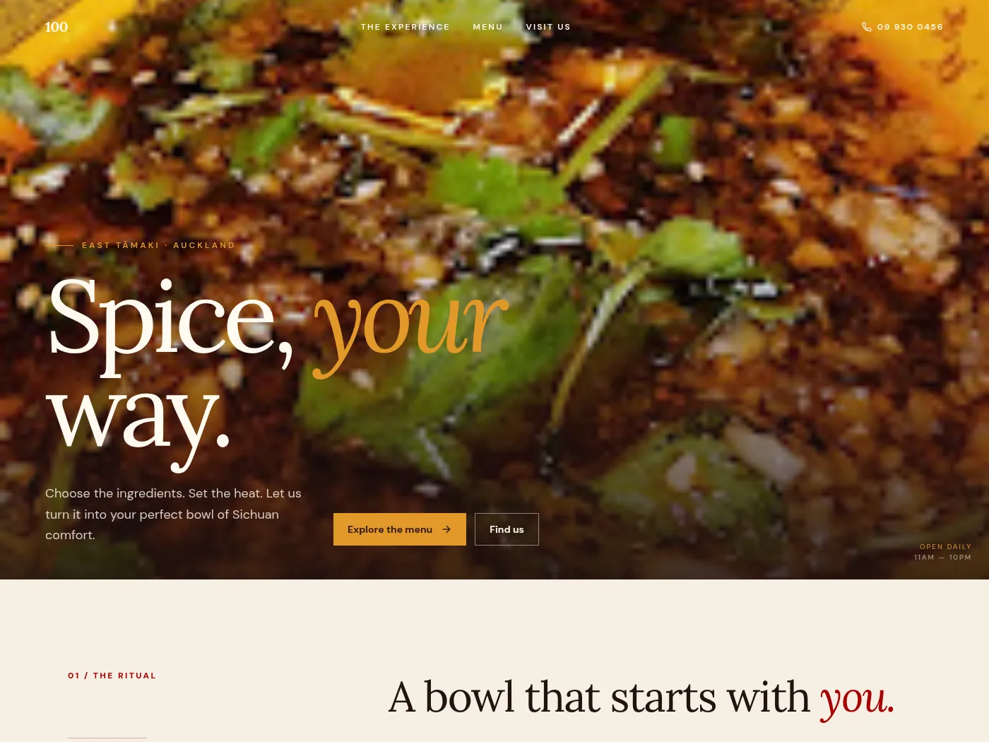 100 Spicy Foods Web